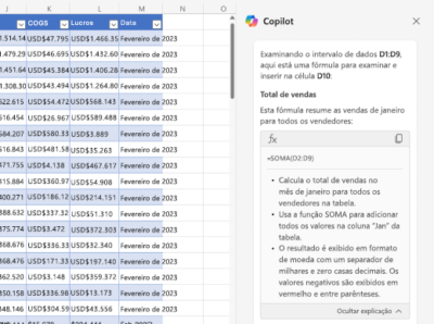 Exemplos de como utilizar o Copilot no Excel | Mindtek