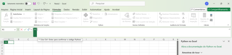 Aprenda a utilizar o Python no Excel