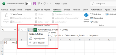 Aprenda a utilizar o Python no Excel